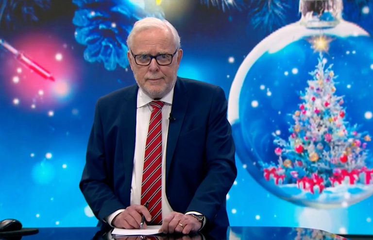 Bengt Magnussons sista hälsning till tittarna efter 33 år på T4