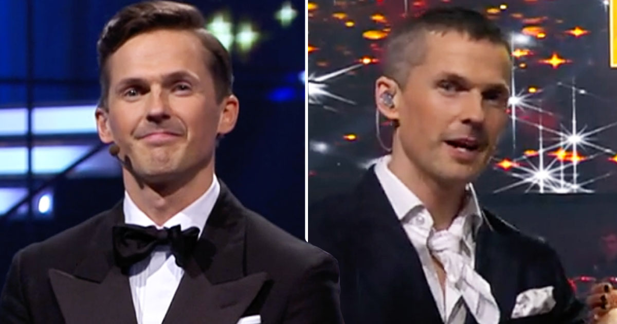 David Lindgren visar upp sitt busiga fusk i Let's dance