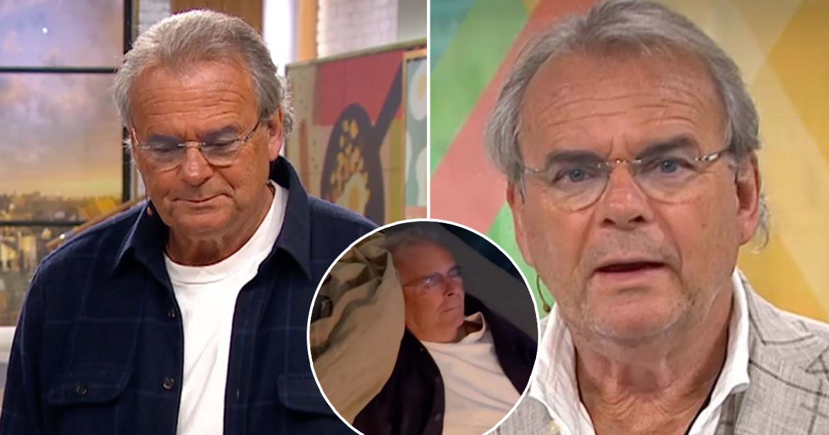 Nya bilderna visar Steffo Törnquists beteende när tittarna inte ser ...