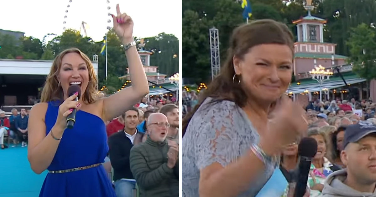 Charlotte Perrelli vill bjuda Lotta Engberg på något speciellt