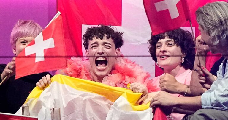 STORT GRATTIS: Schweiz vinner Eurovision 2024