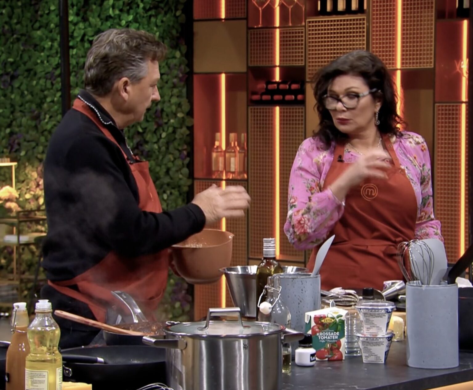 Anders Ekborgs utbrott på Dominika Peczynski i Mästerkocken VIP