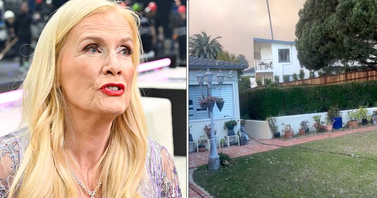 Gunilla Persson måste evakuera sitt hem