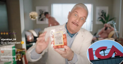 Ica-reklamen anmäls efter avklädda bilderna i tv