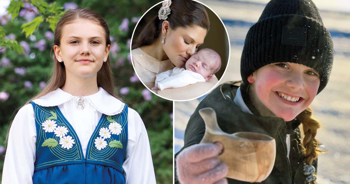 Prinsessan Estelles firande på 13-årsdagen