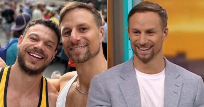 Filip Stiller Borowicz firar ett år tillsammans med sin pojkvän Hugo