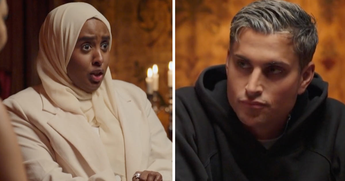 Bortklippta scenen med Samir Badran i Förrädarna-finalen