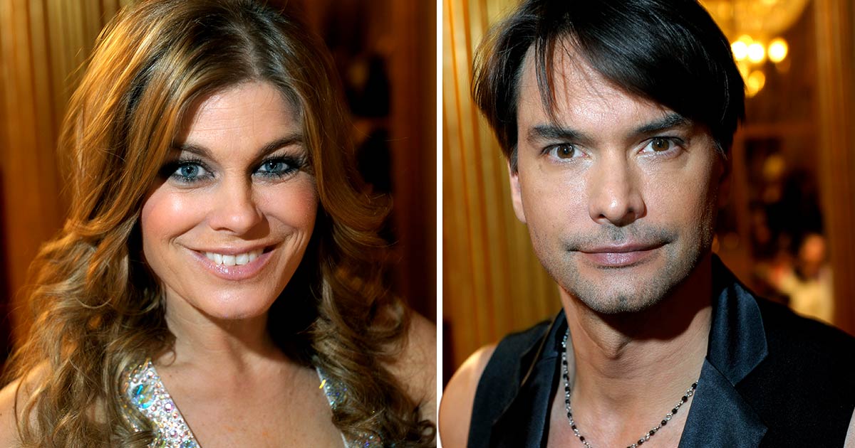 Pernilla Wahlgren hade en romans med Marcus Schenkenberg