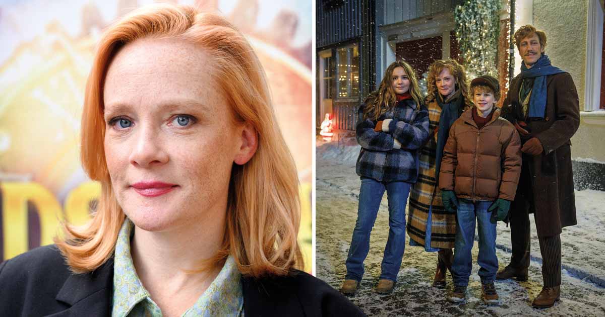 Maja Rung om inspelningarna av julkalendern ”Tidstjuven”