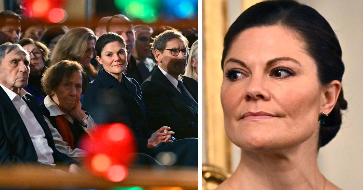 Kronprinsessan Victorias starka känslor på minnesceremonin