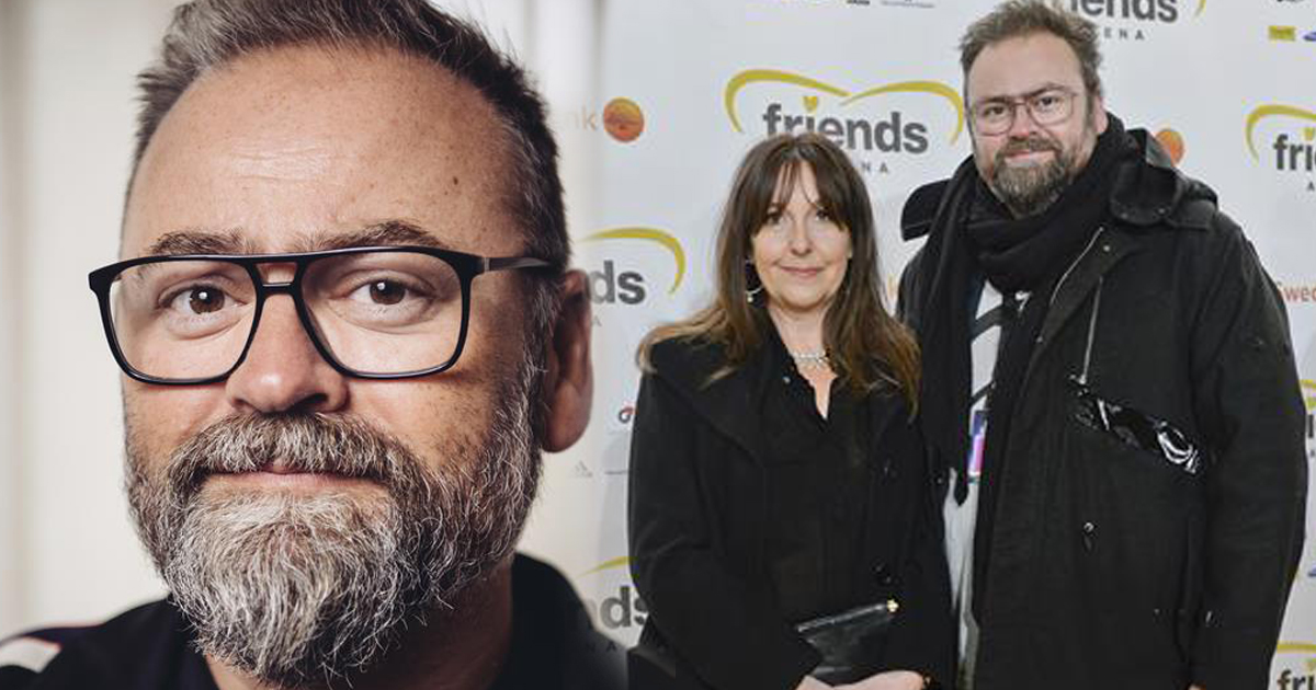 Anette Alsing hann inte ta farväl av Adam Alsing