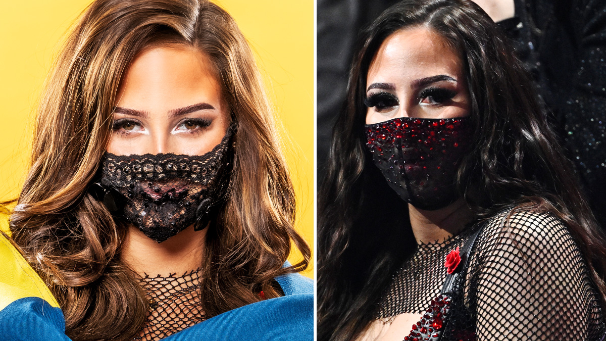 Felicia Eriksson kastar av masken i Eurovision song contest 2026
