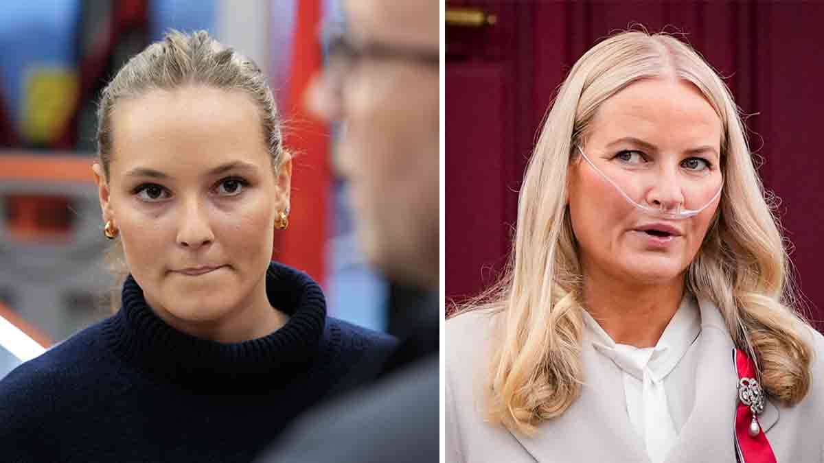 Ingrid Alexandra kommer hem till Mette-Marit