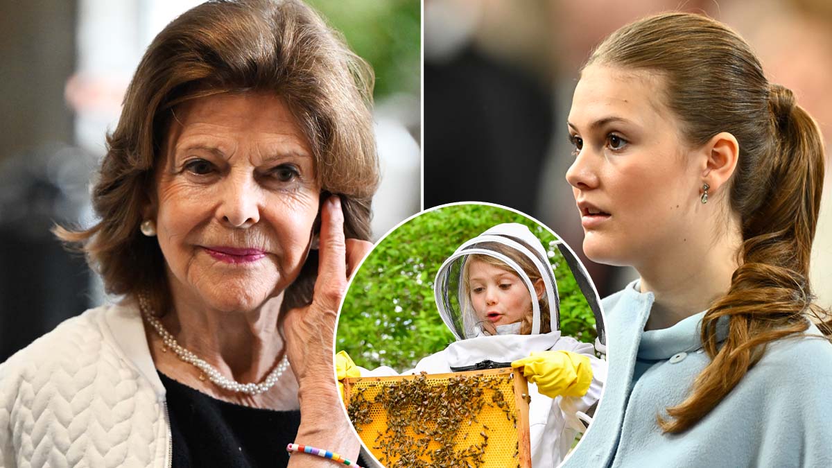 Drottning Silvia uttrycker oro efter bilden på prinsessan Estelle