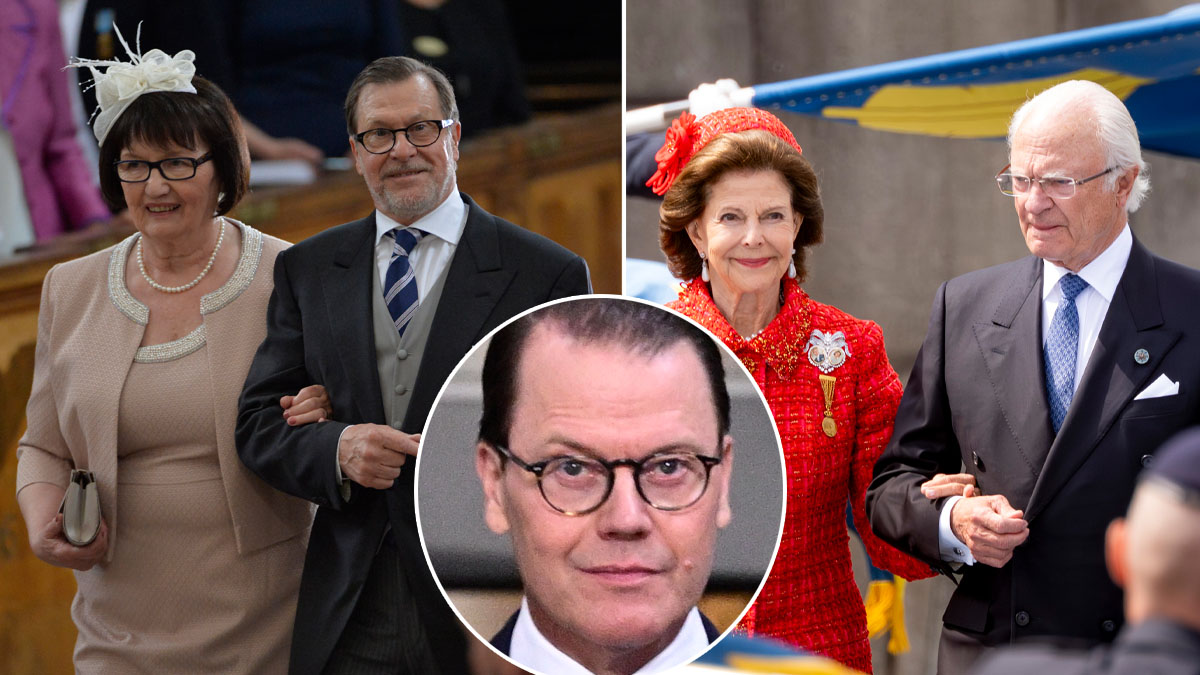 Ewa och Olle Westling saknades på kungaparets guldbröllop